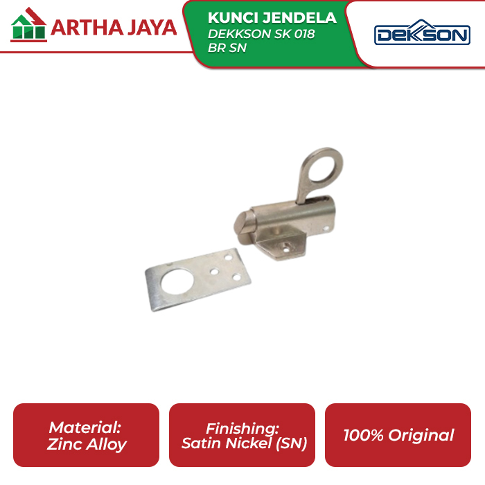 Jual DEKKSON SK 018 BR SN Spring Knife Dekkson Kunci Jendela | Shopee ...