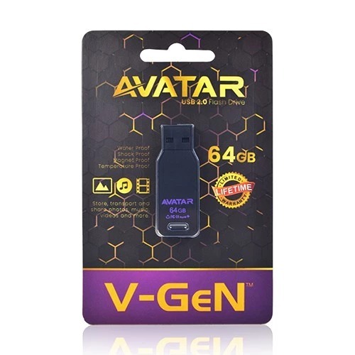 Jual Flashdisk VGEN Usb 2.0 8GB 16GB 32GB 64GB Flash ASTRO AVATAR 2.0 ...