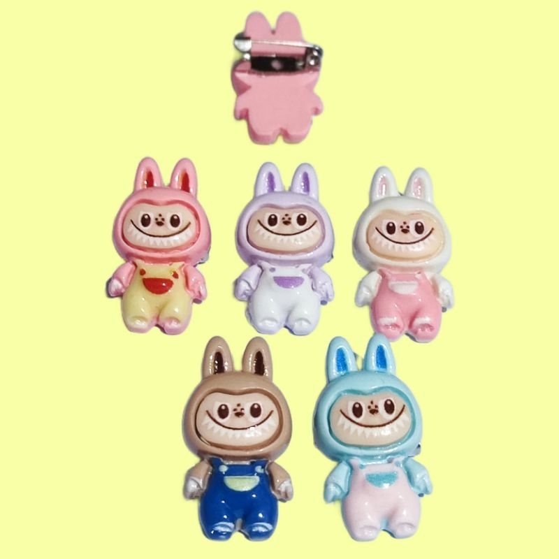 Jual Bros Labubu - Bros lucu - Bros hijab - Pin tas - Pin topi- satuan ...