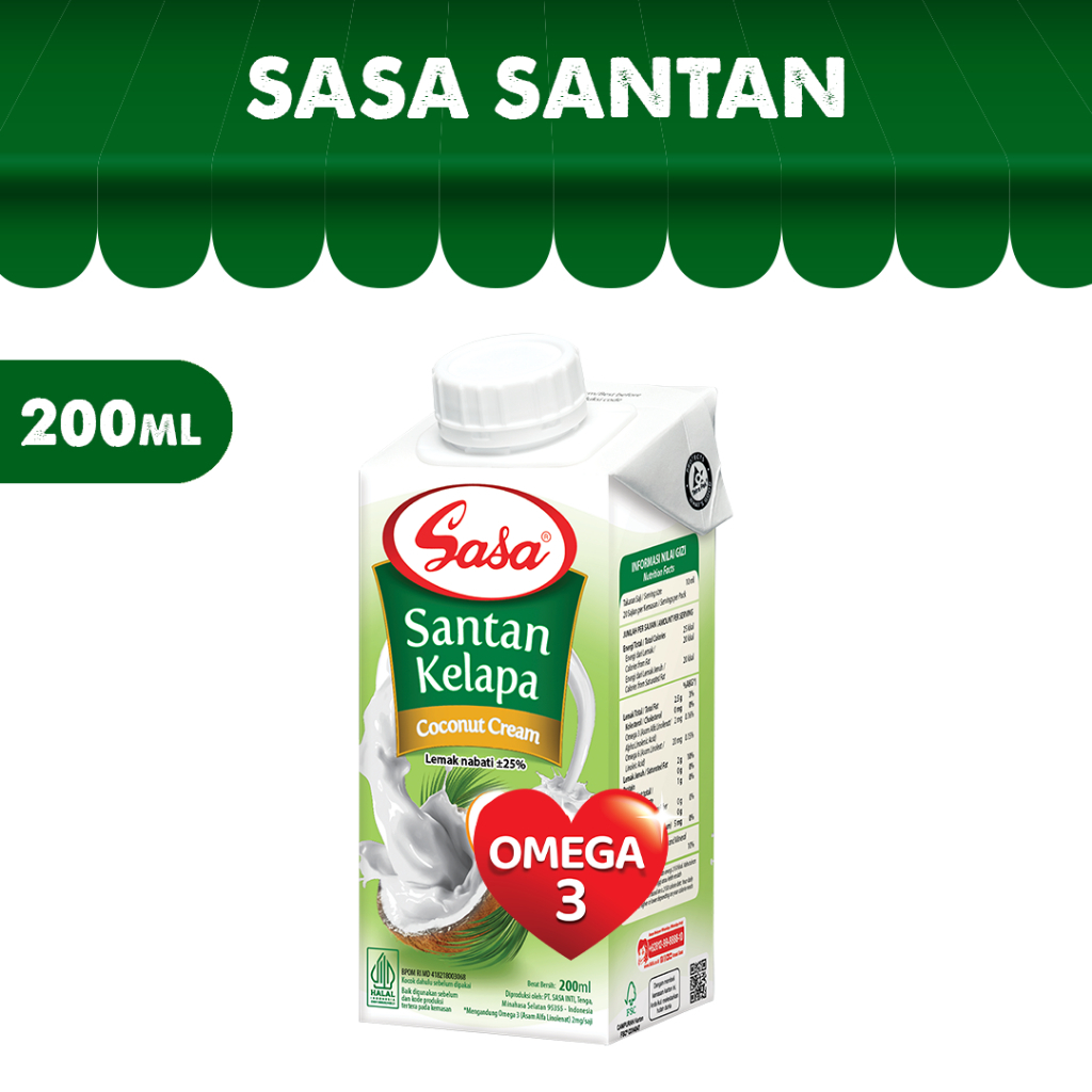 Jual Sasa Santan Kelapa 200ml | Shopee Indonesia