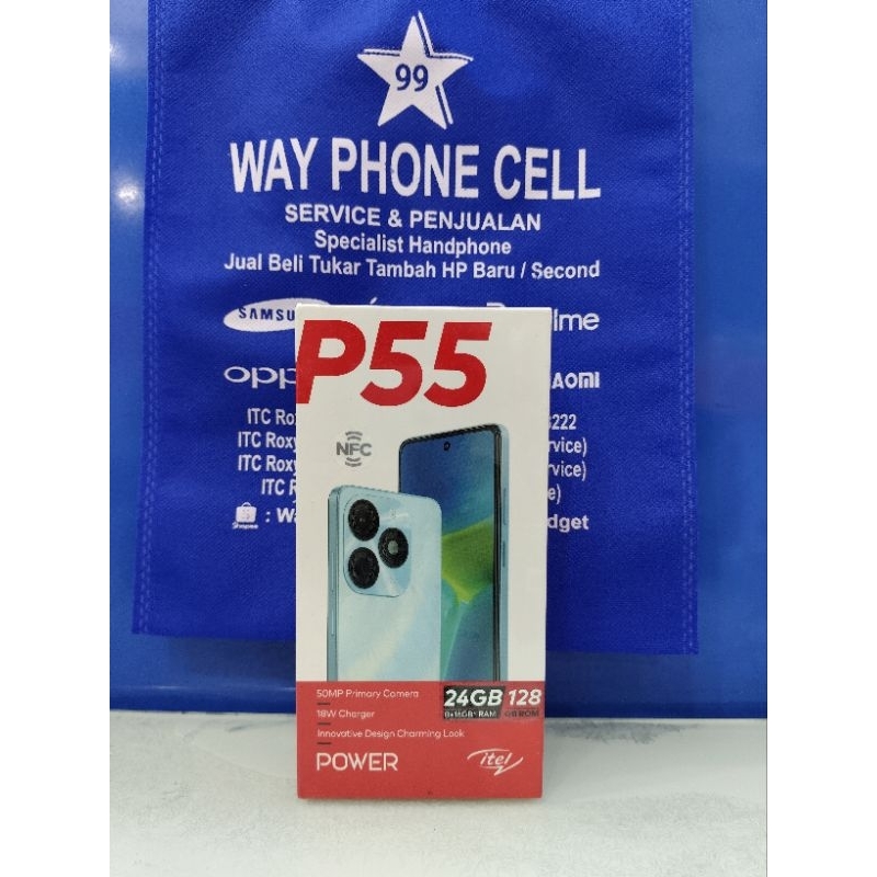 Jual ITEL P55 NFC 8/128 - Garansi Resmi | Shopee Indonesia