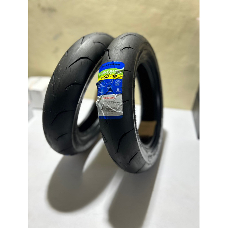 Jual ban tubeless millenium Vmax V-max racer 3.50-10 vespa battlax mitas | Shopee Indonesia