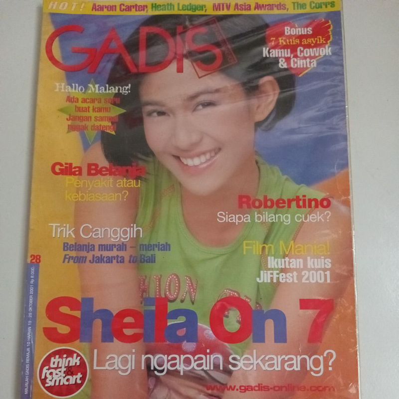 Jual Majalah Gadis Tahun 2001 Cover Dian Sastrowardoyo | Shopee Indonesia