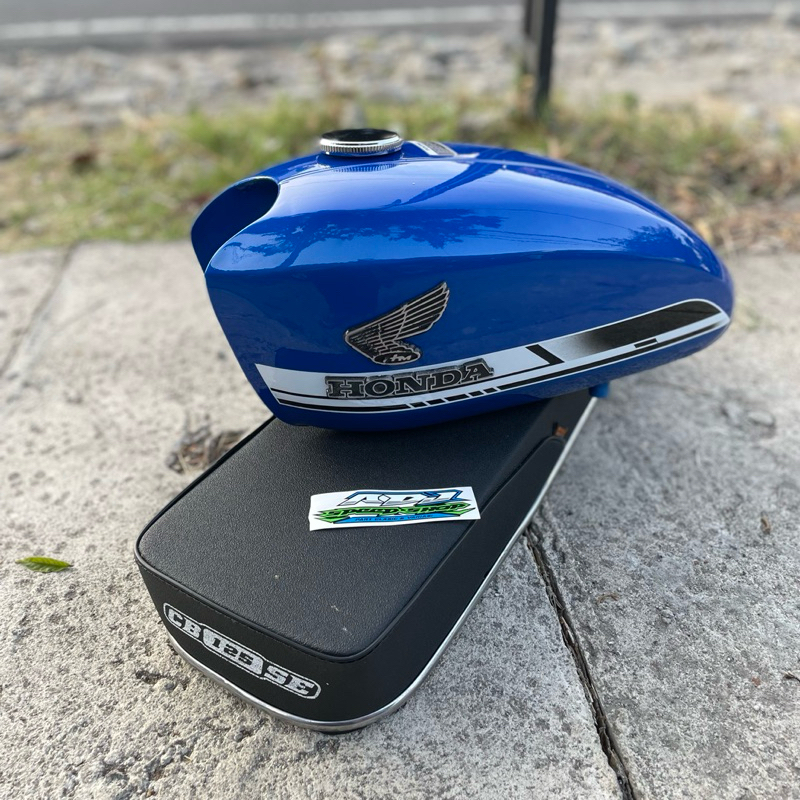 Jual TANGKI CB125 set JOK 9cm set tutup tangki slim satu paket tangki ...