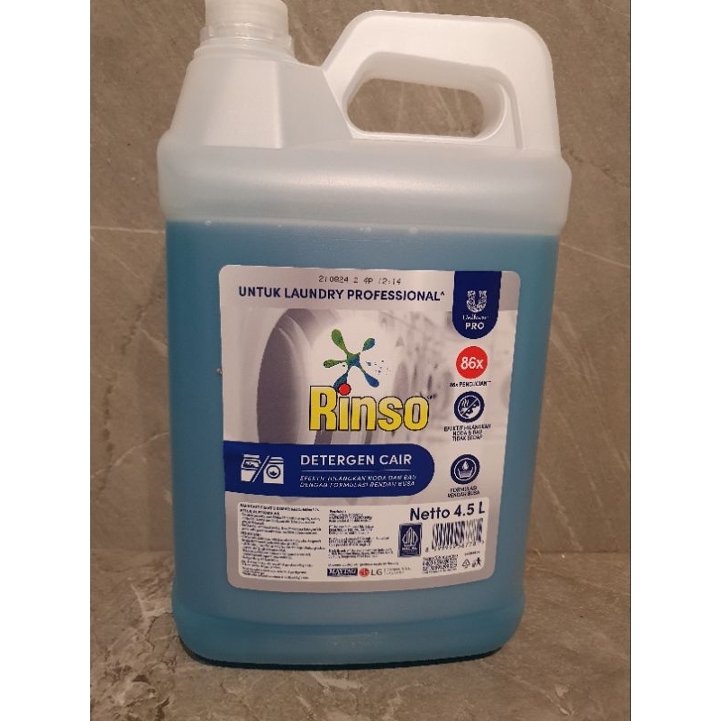 Jual Rinso matic professional deterjen laundry kiloan cair 5Liter ...