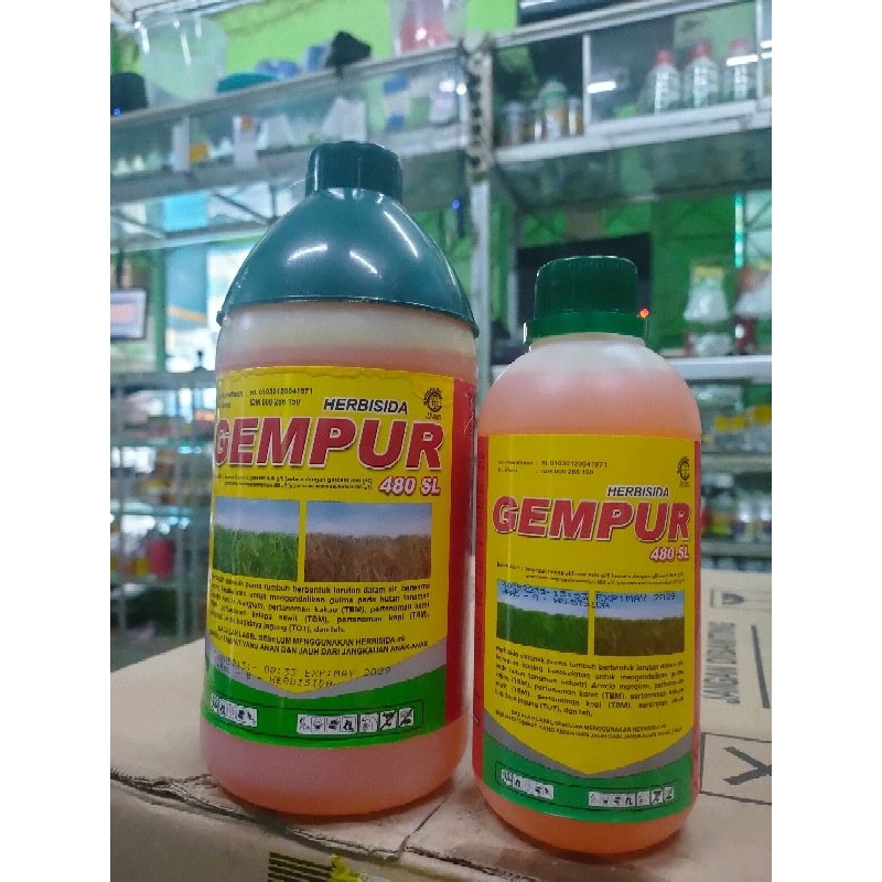 Jual Gempur 480 SL - Herbisida Sistemik Racun Rumput Liar | Shopee ...