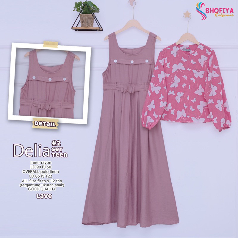 Jual Gamis Delia set Teen (only pesanan) | Shopee Indonesia