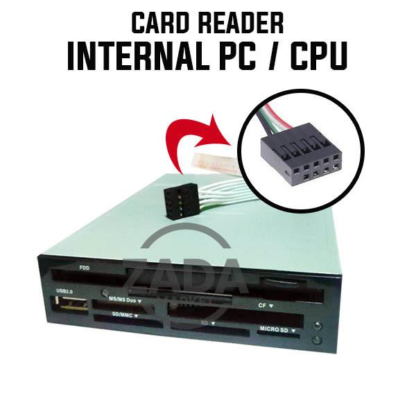 Jual Card Reader Multifungsi All In One Colokan Internal Untuk Komputer ...