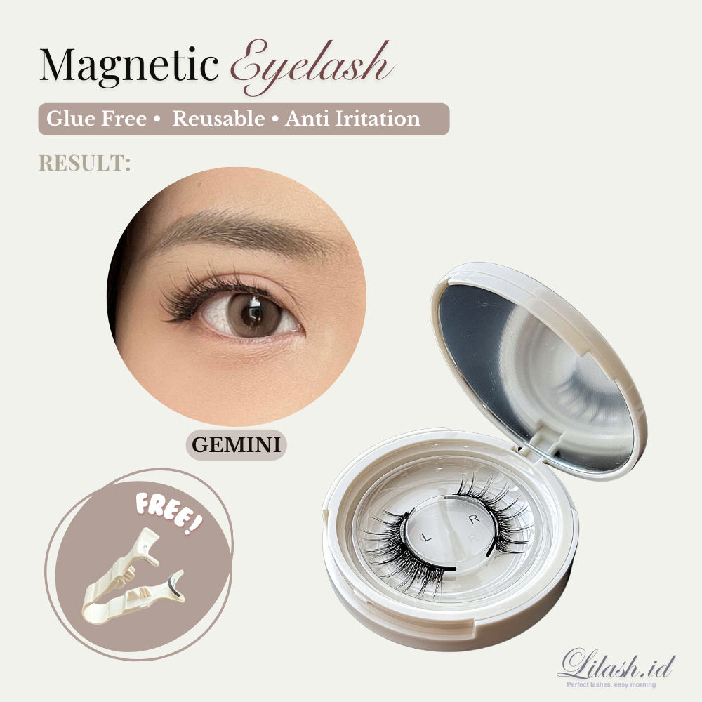 Jual LILASH - GEMINI Magnetic Eyelash / Bulumata Magnetic / KOREA FAKE LASHES DOUYIN False ...