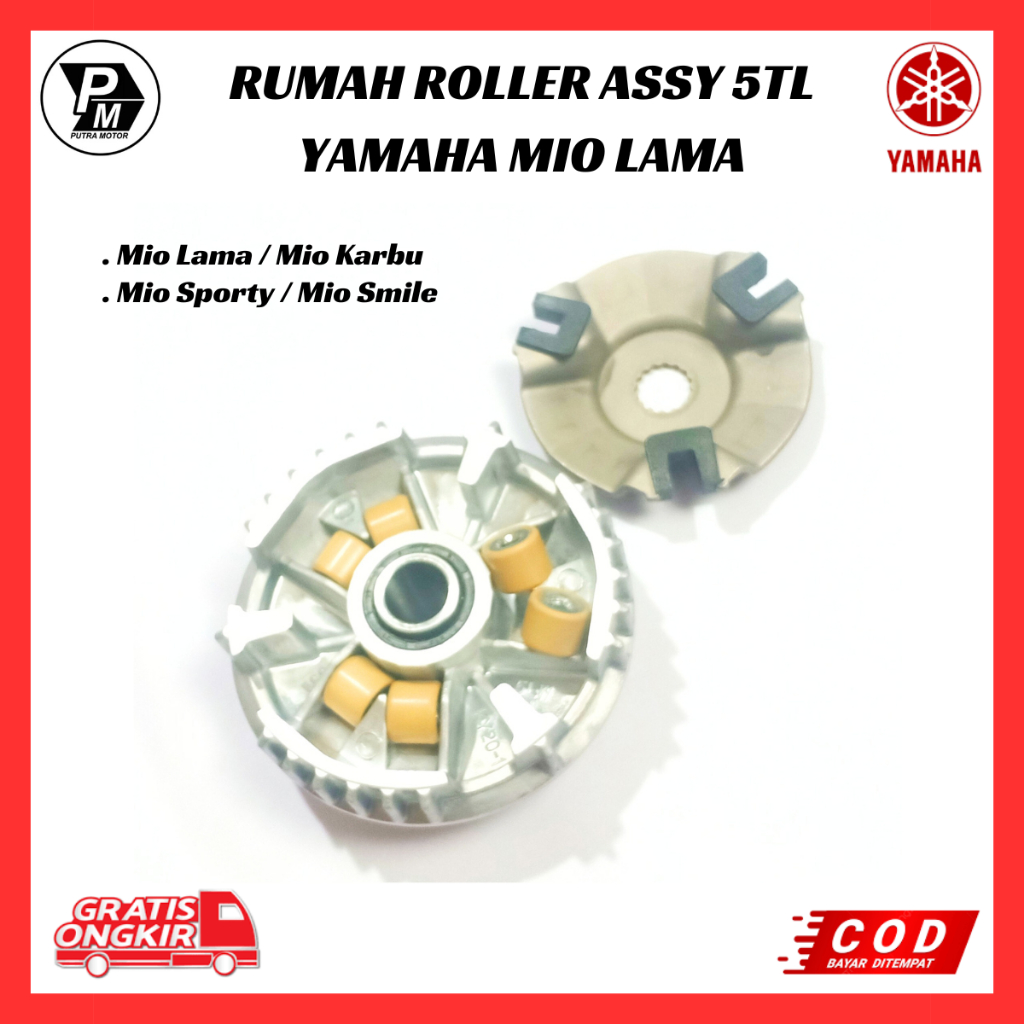 Jual Rumah Roller Assy Yamaha Mio Lama - Mio Karbu - Mio Sporty - Mio Smile 5TL-E7620-00 ...