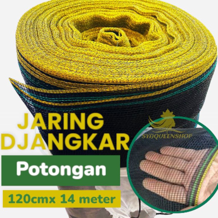 Jual Update Favorit Waring Jaring Hitam 14 meter murah jaring ikan ...