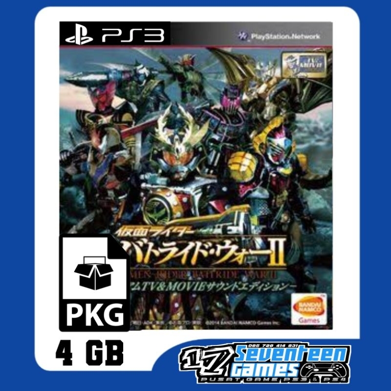 Jual Kamen Rider Battride War 2 Game Ps3 Cfw Hfw Hen | Shopee Indonesia