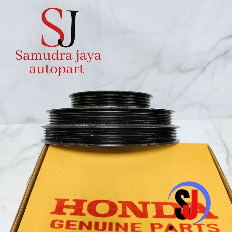 Jual pulley crankshaft puli pully kruk as kerk as honda CR-V crv gen 1 ...