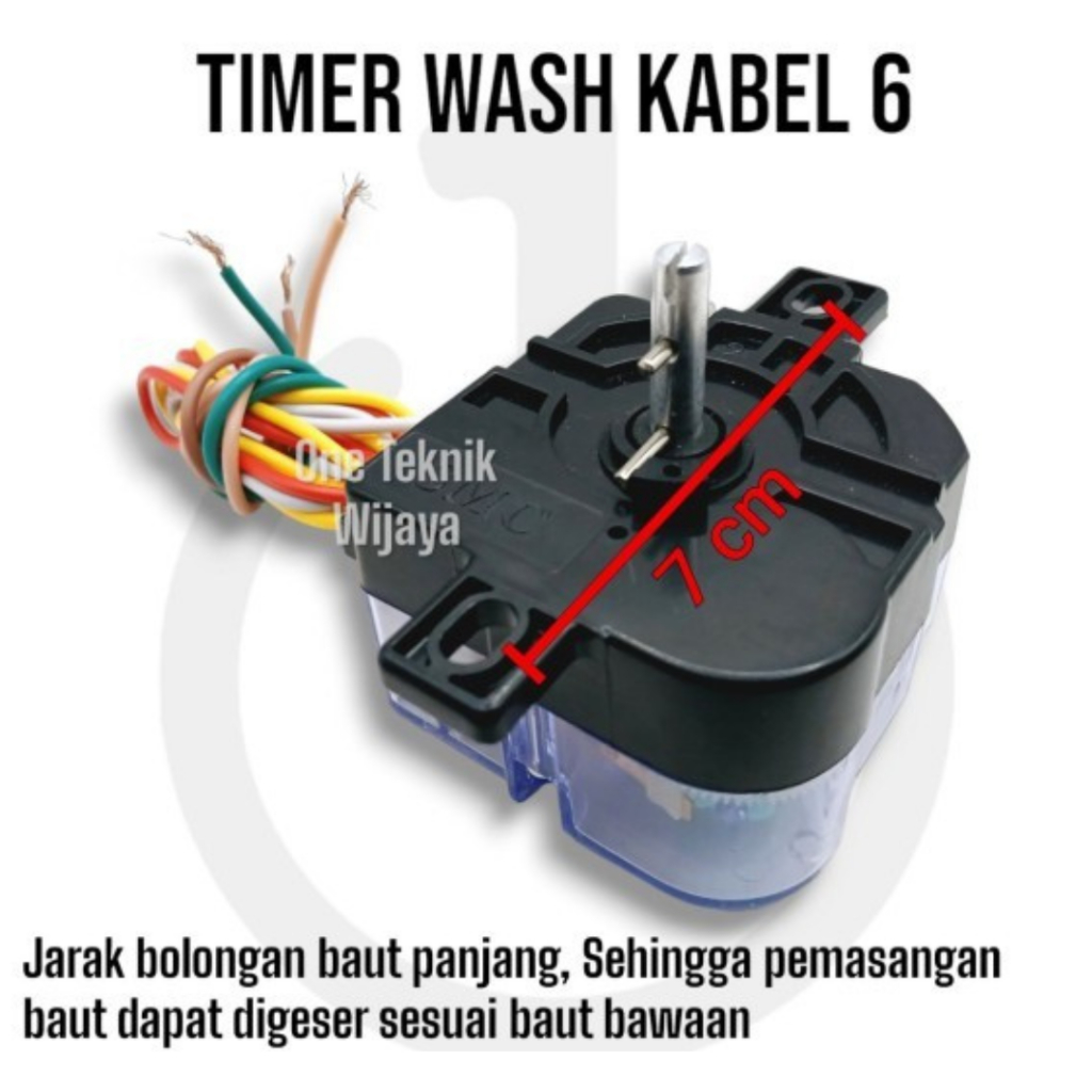 Jual TIMER MESIN CUCI 6 KABEL UNIVERSAL WASH TIMER 6 KABEL UNIVERSAL ...