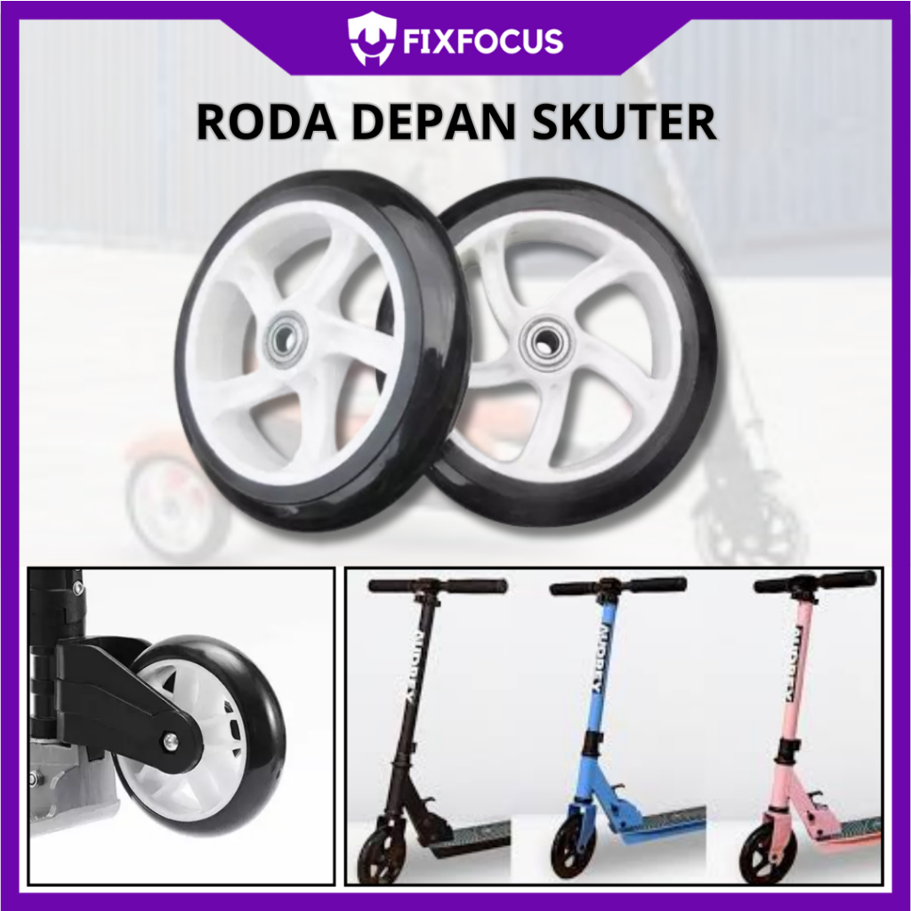 Jual Roda Ban Depan Skuter Injak Scooter Otoped FixFocus | Shopee Indonesia