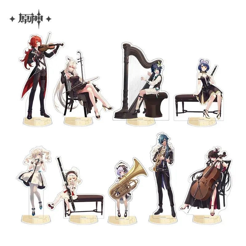 Jual Official Hoyoverse Genshin Impact Standee Chibi/Genshin Concert ...