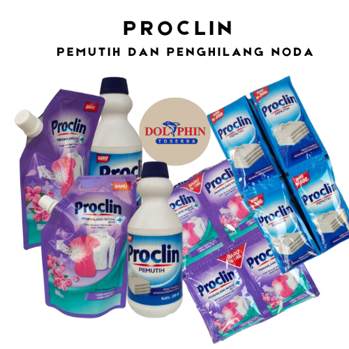 Jual MERK PROCLIN - Pemutih Baju (Bottol 200ML & Sachet 25ML) dan ...