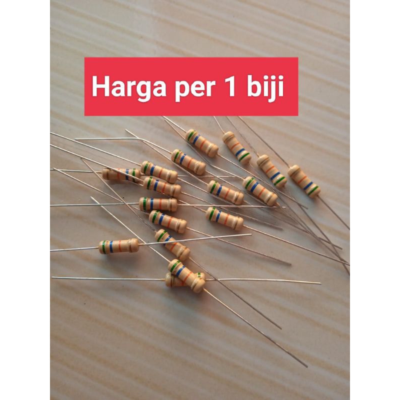 Jual Resistor 56K ohm 1/2 Watt Resistan 56 K ohm 0,5 Watt harga per 1 biji | Shopee Indonesia