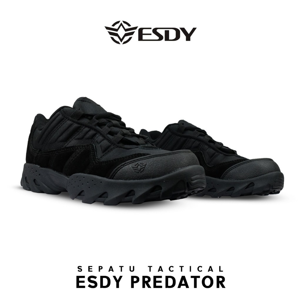 Jual Sepatu Tactical Hiking ESDY Predator 4 inch Warna Hijau Hitam Gurun | Shopee Indonesia