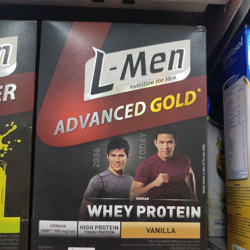 Jual L men advance gold vanila 500gr | Shopee Indonesia