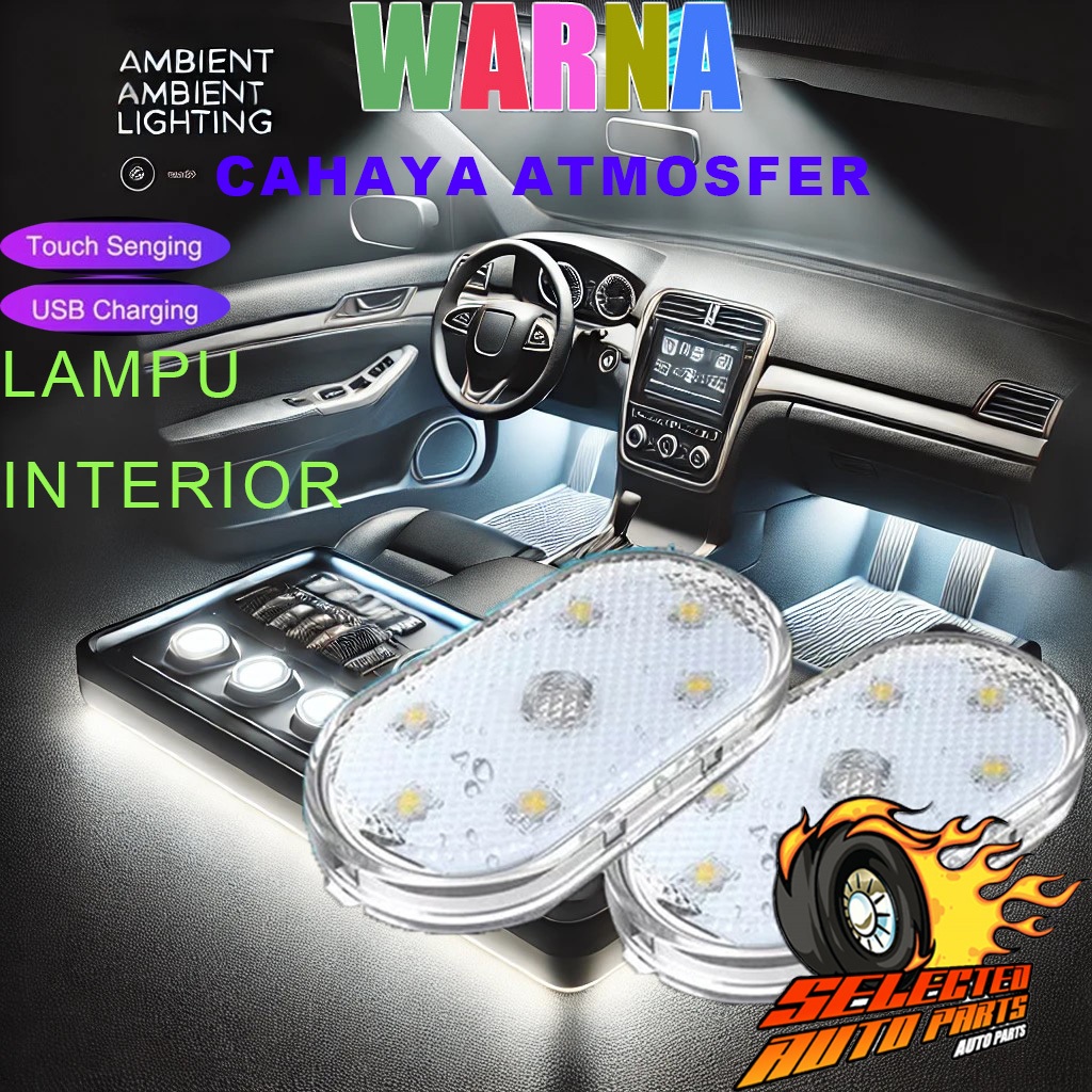 Jual Lampu Sentuh LED Mobil Sensitif Sentuh Lampu Interior Mobil ...