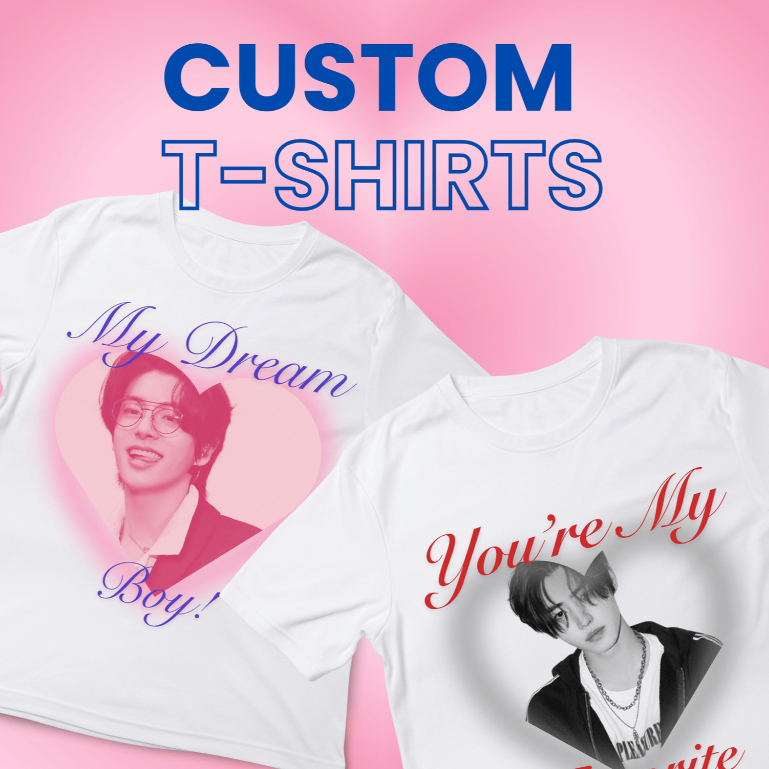 Jual [BEBAS CUSTOM] Kaos T Shirt Custom Kpop Idol Pacar Bucin Aesthetic ...