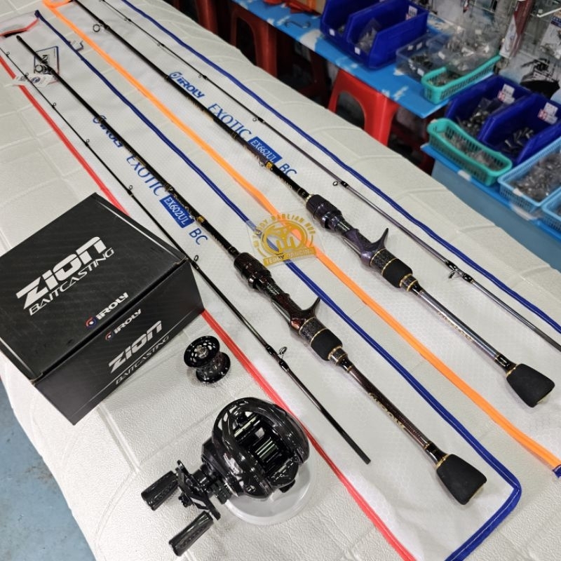 Jual Set BC UL Iroly || Joran Baitcasting/BC Iroly Exotic Type O Seri ...