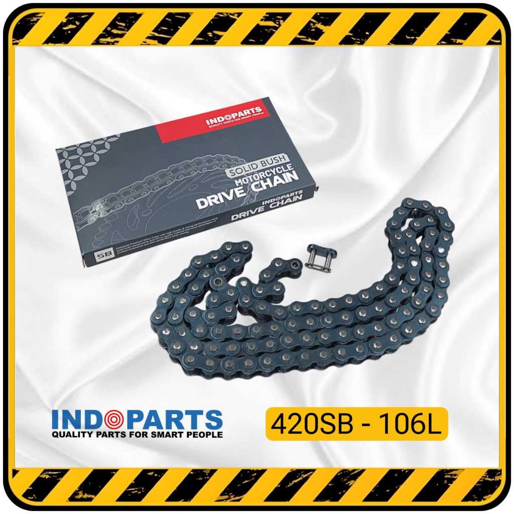 Jual Rantai Roda SOLID BUSH 420 SB 106 || C70 C700 KARISMA SUPRA X 125 ...