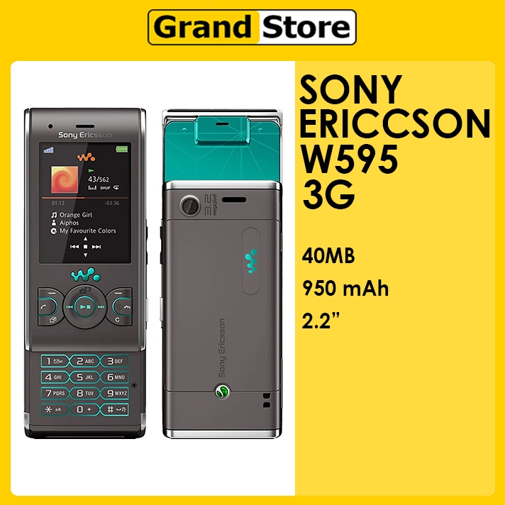 Jual Sony Ericsson W595 3G Handphone 2.2'' TFT Screen 3.15MP Camera ...