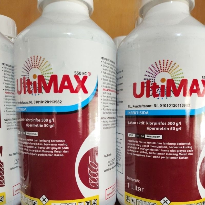 Jual Ultimax 1 liter insektisida starban sankill starele | Shopee Indonesia