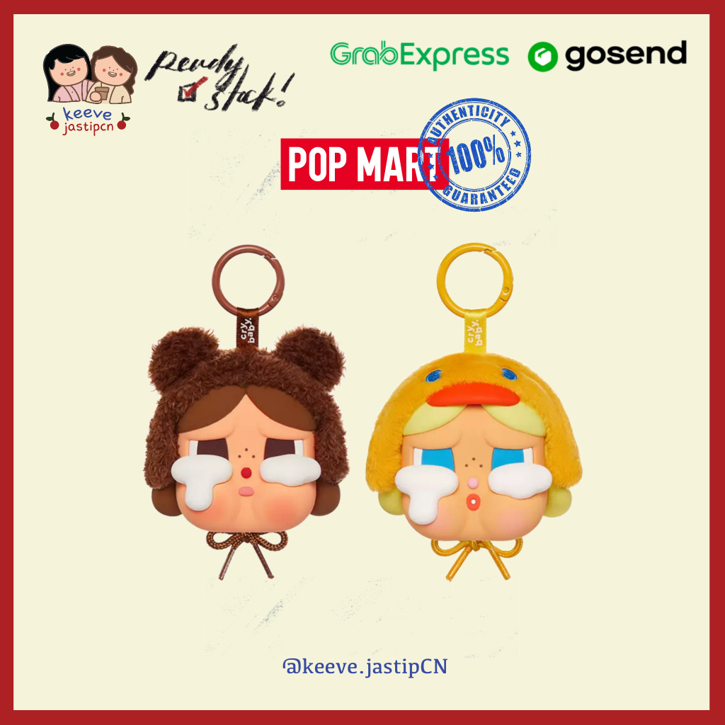 Jual POPMART CRYBABY CRYING AGAIN EARPHONE BAG KEYCHAIN POUCH | Shopee ...
