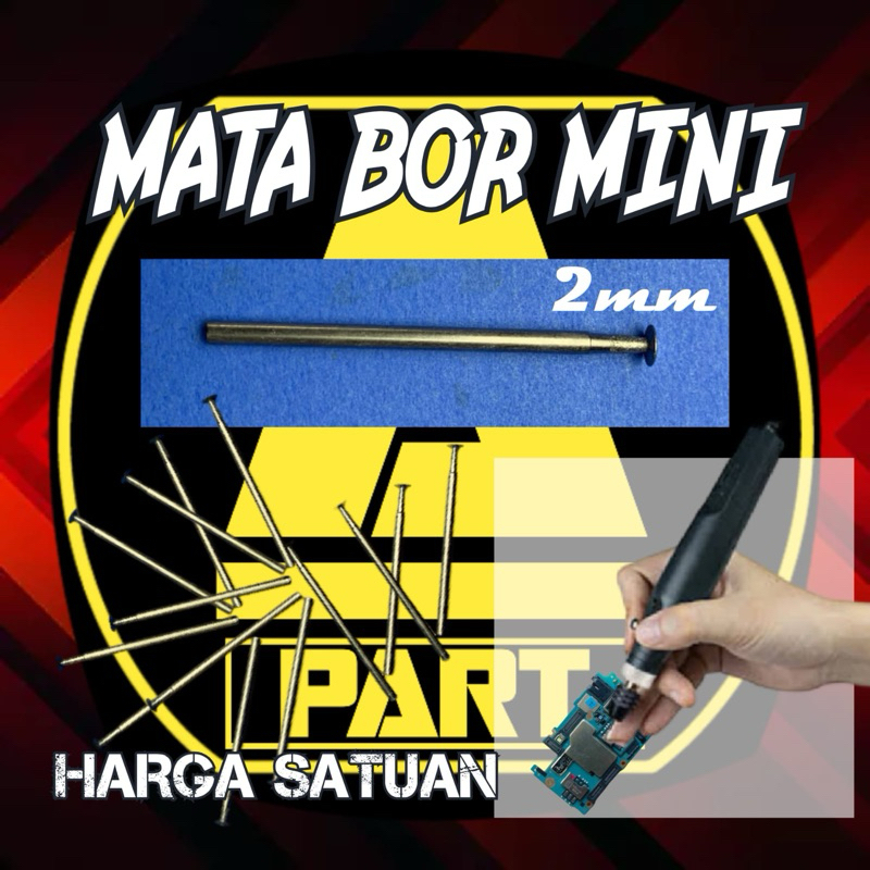 Jual MATA BOR MINI BUAT IC / KALENG IC UKURAN 2MM HARGA SATUAN | Shopee ...