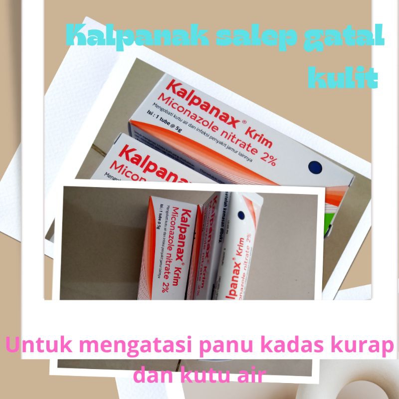 Jual KALPANAX Krim /Kalpanak untuk mengatasi masalah gatal kulit akibat ...