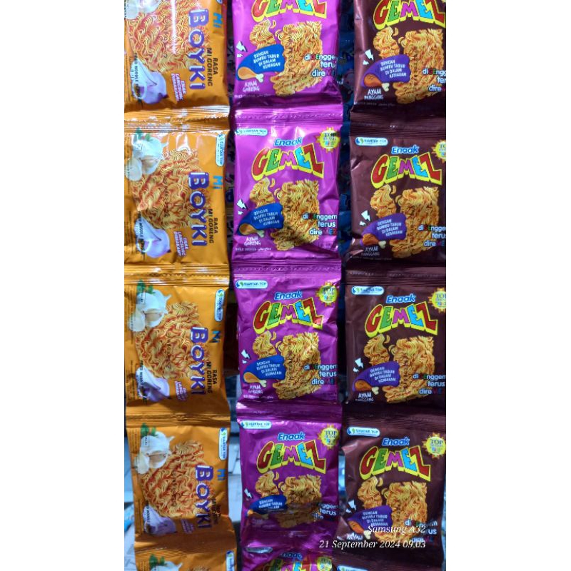 Jual Mi Boyki, Mi Gemez 1 Renceng Isi 10 Bungkus @16g | Shopee Indonesia