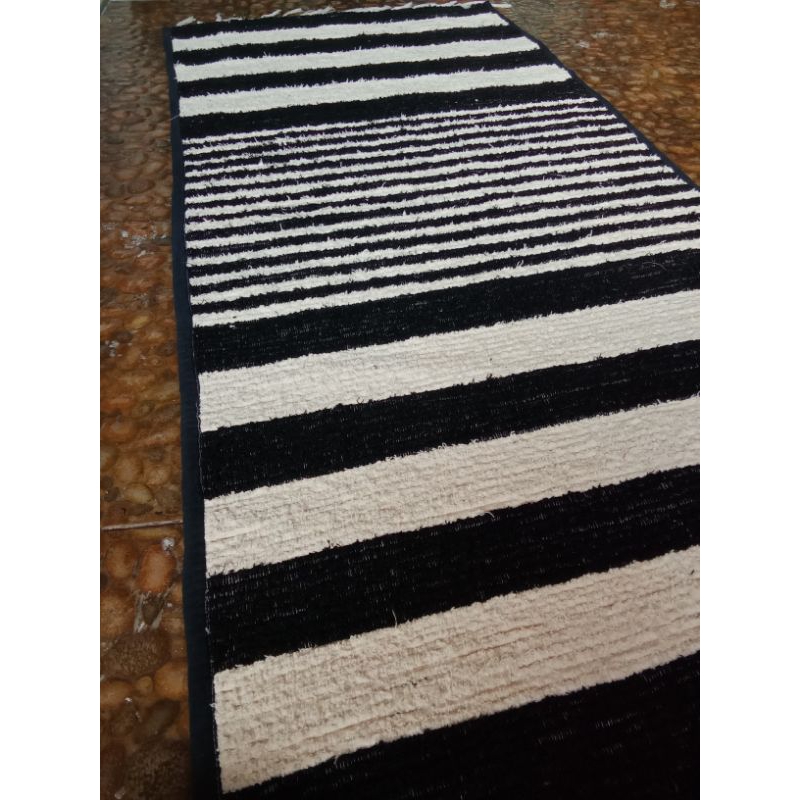 Jual karpet tenun ATBM aesthetic ukuran 120 cm x 160 cm | Shopee Indonesia