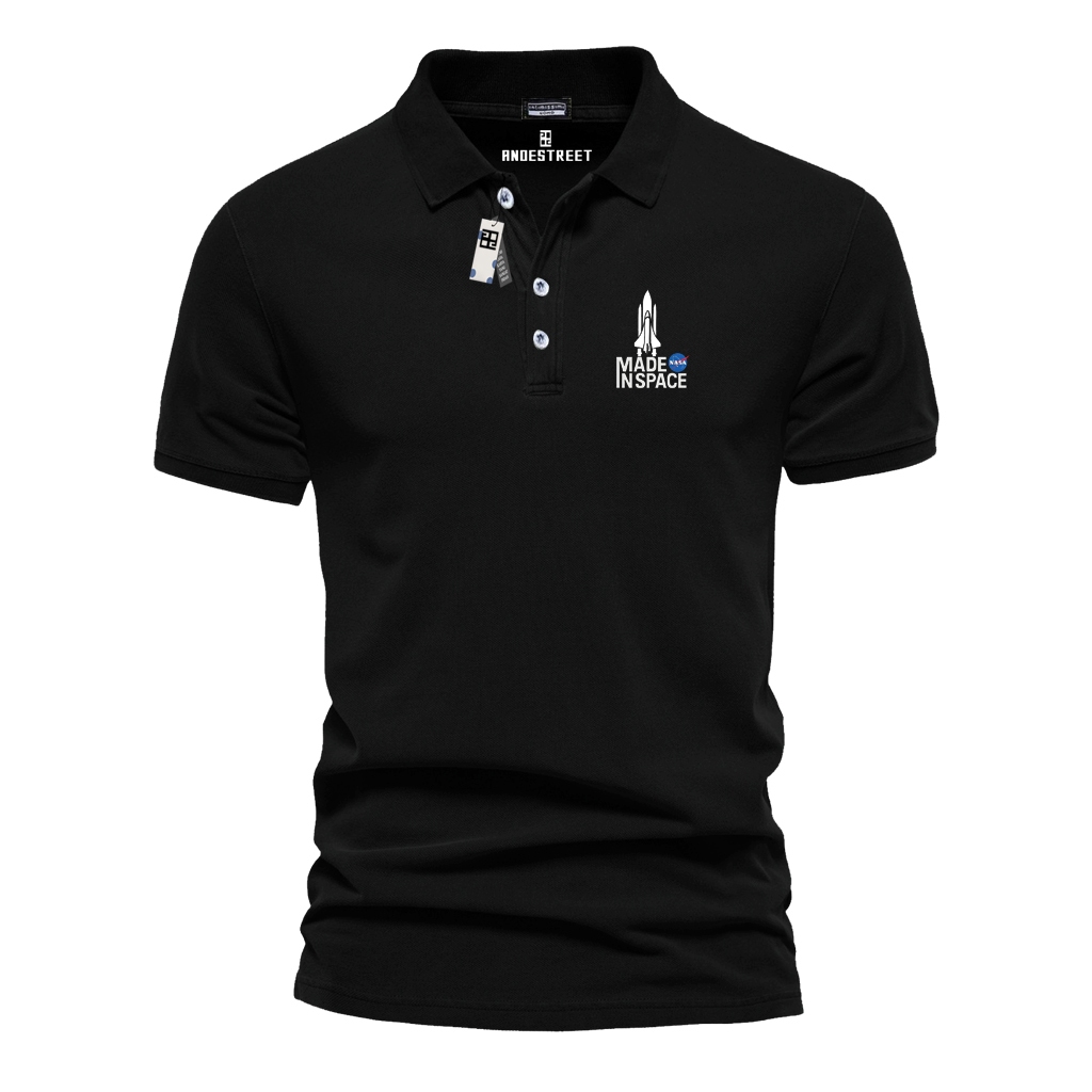Jual COD T-shrit POLO kerah Nasa Space Dtf Kaos Kerah Dewasa Shirt ...