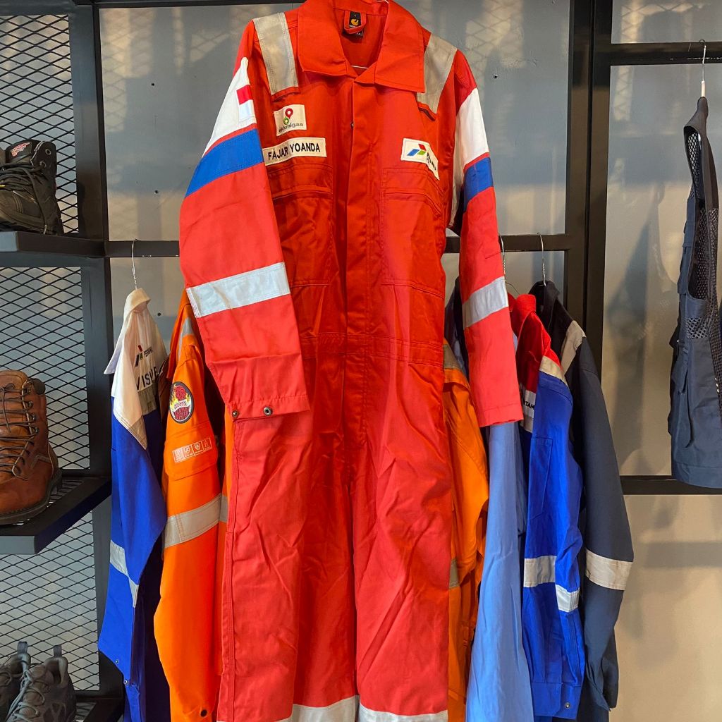 Jual Nomex Pertamina Coveral Pertamina Wearpack Nomex Pertamina MERAH ...