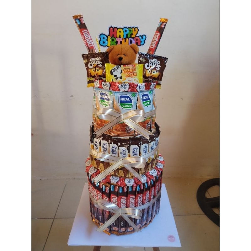Jual tower snack 3 susun | Shopee Indonesia