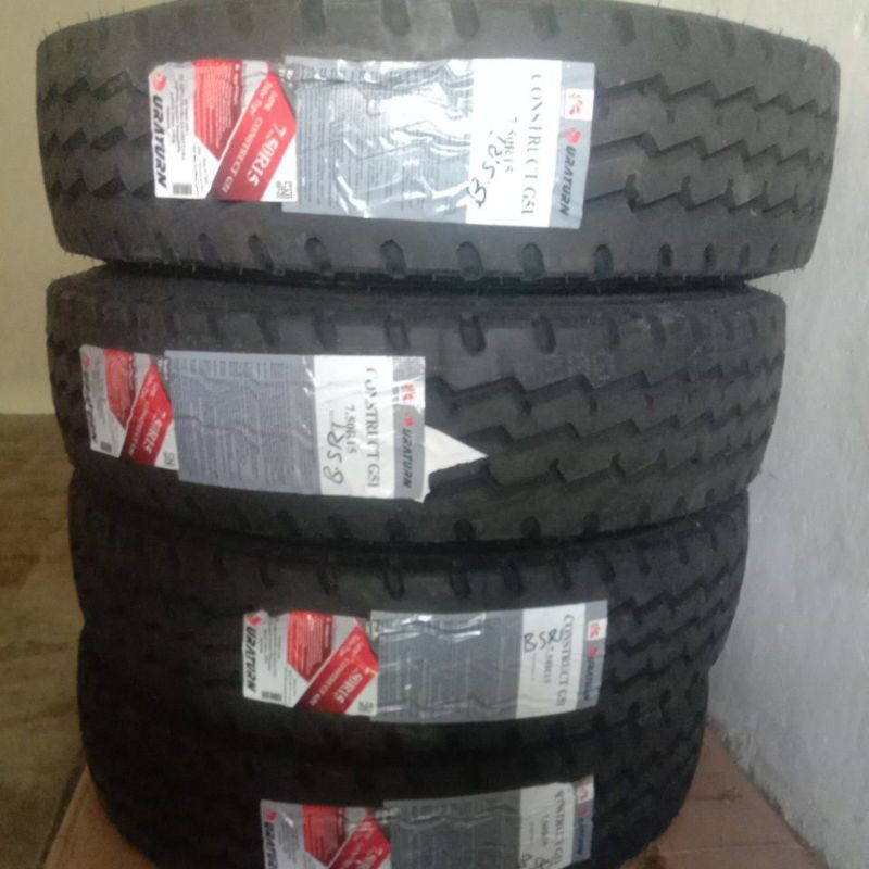 Jual ban truk duratun construct G51 7.50 R15 Y601 ban engkel, kawat doble | Shopee Indonesia
