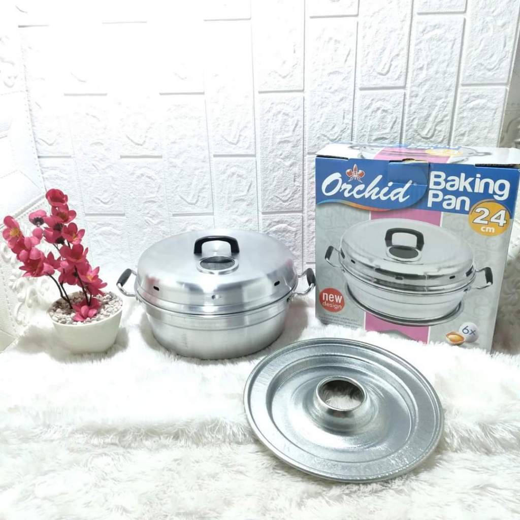 Jual Baking Pan ORCHID 24 Cm ( 6 Telur ) | Shopee Indonesia