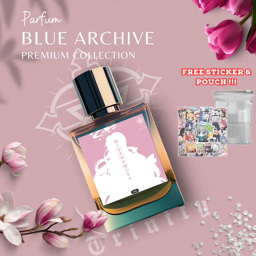 Jual PERFUME BLUE ARCHIVE INSPIRED - PARFUM GAME BLUE ARCHIVE ALL ...