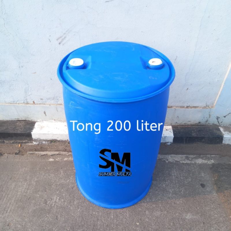 Jual Drum Plastik Ukuran 200Ltr/Tong Serbaguna/Drum 200Ltr | Shopee ...
