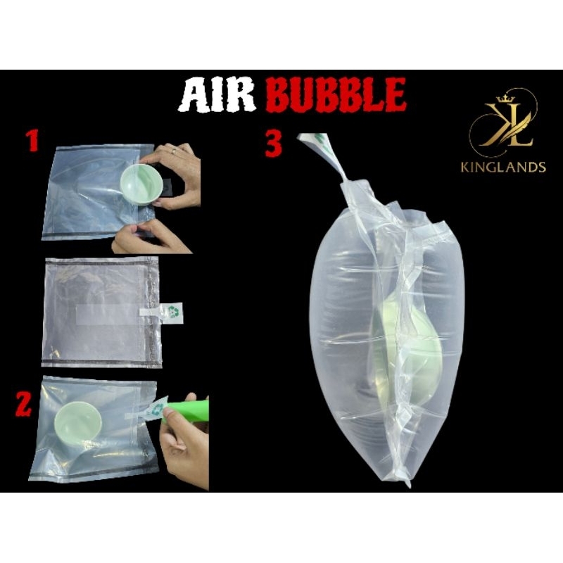 Jual 50 pcs air bubble bag in bag bubble warp tebal ( plastik udara ...