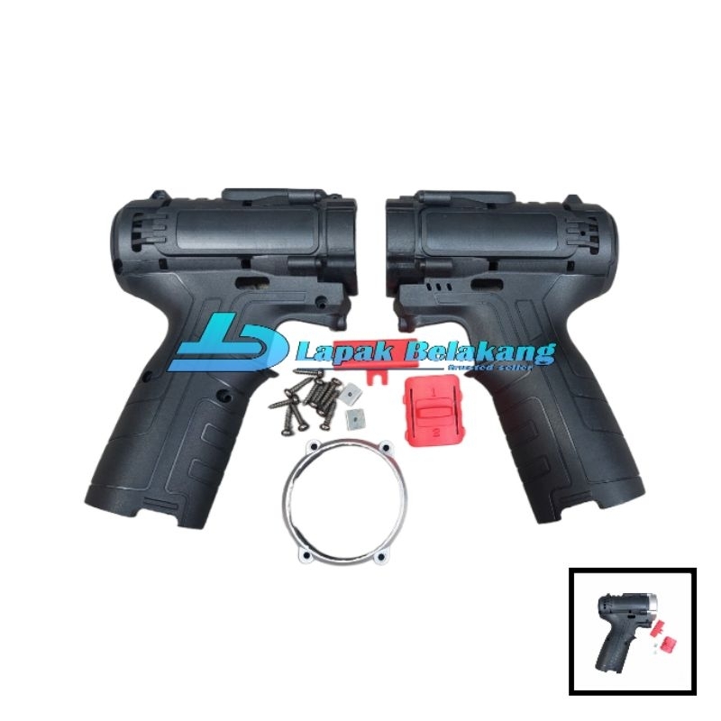 Jual kesing bor 12volt universal housing bor cordless drill 12volt full ...