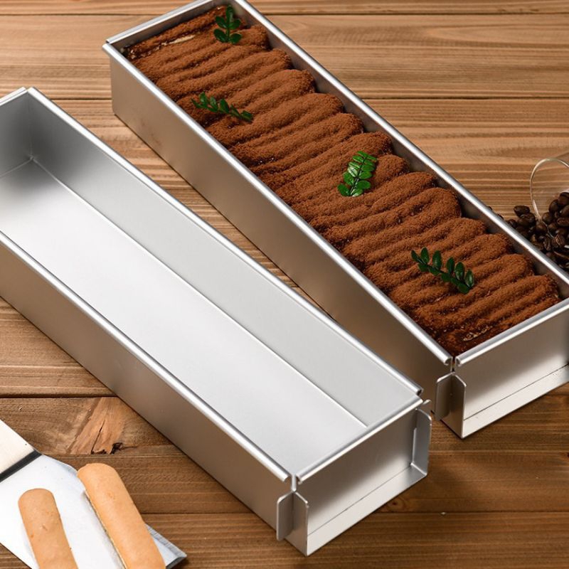 Jual loyang tiramisu sodok shape viral 30x8x4 stainless | Shopee Indonesia