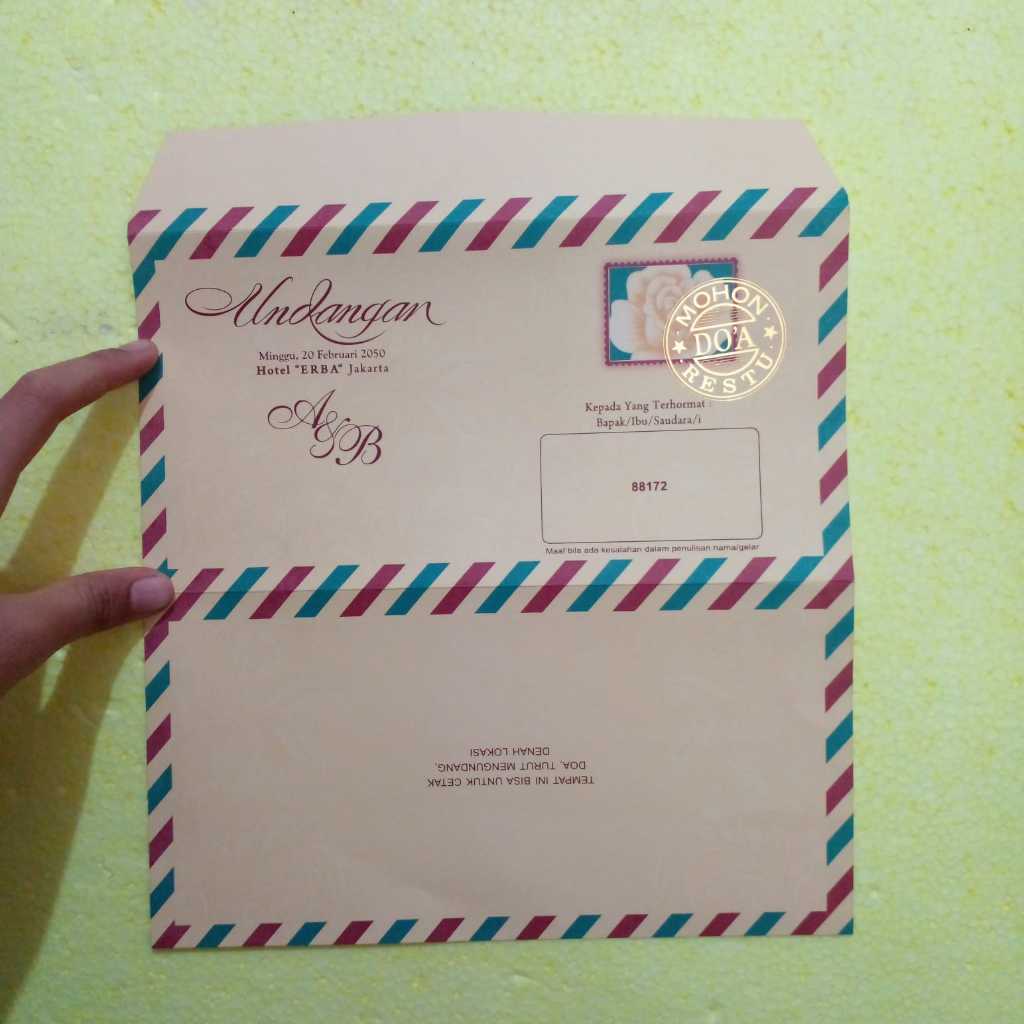 Jual print UNDANGAN NIKAH ERBA 88172 PERNIKAHAN SUNAT SUNATAN KHITAN ...