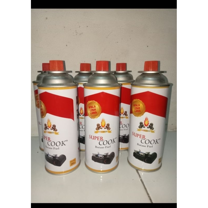 Jual gas portable supercook 250g | Shopee Indonesia