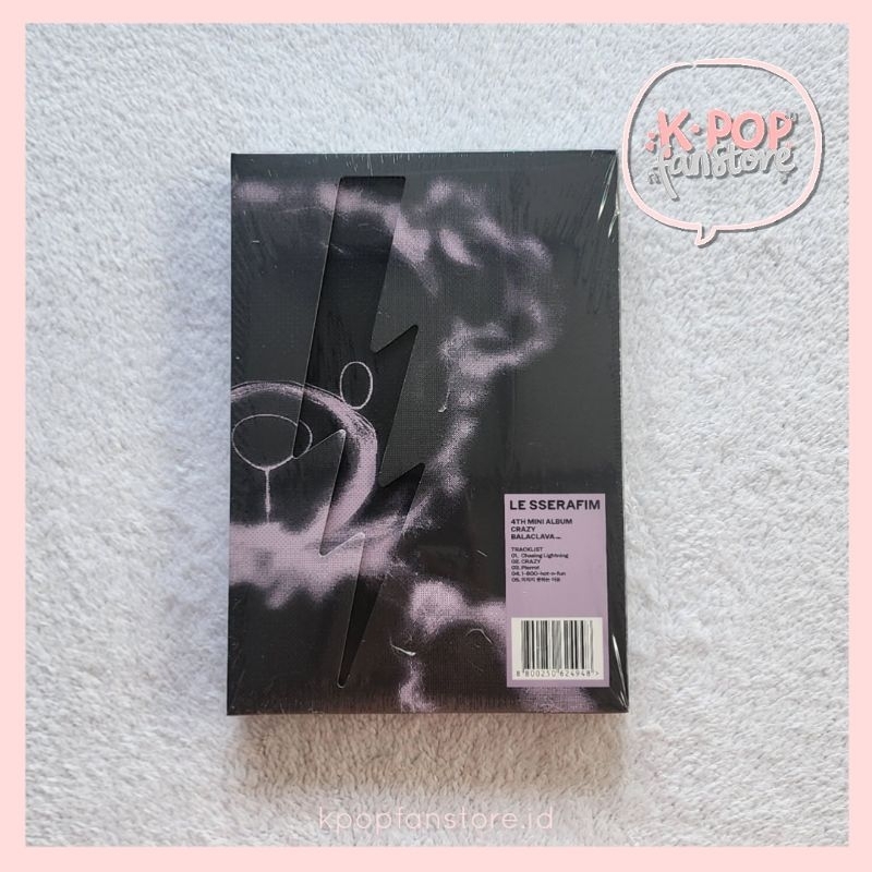 Jual LE SSERAFIM - CRAZY (BALACLAVA VER.) | Shopee Indonesia