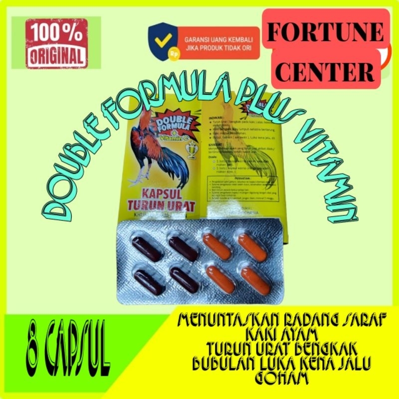 Jual 1 STRIP DOUBLE FORMULA OBAT AYAM TURUN URAT RADANG SARAF BENGKAK ...