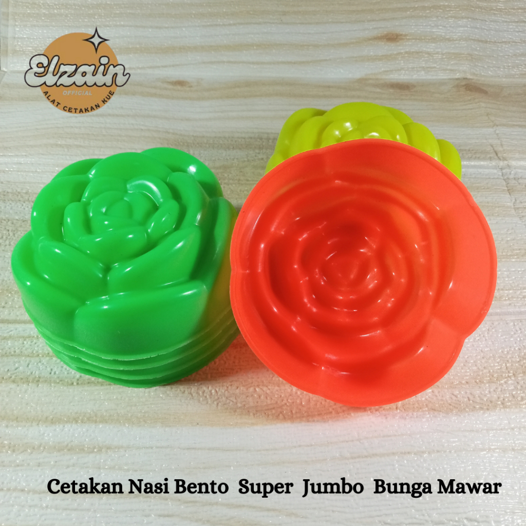 Jual Cetakan Nasi Bento Bunga Mawar Jumbo 10 cm | Shopee Indonesia